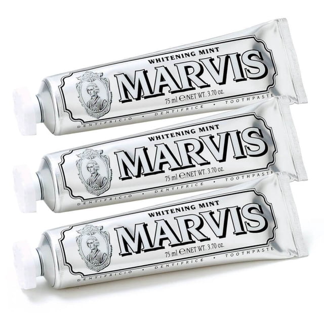 Marvis - Whitening Mint Toothpaste - 3 Pack (3x85ml) - Walmart.com
