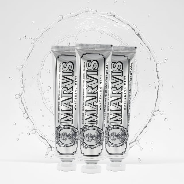 Marvis - Whitening Mint Toothpaste - 3 Pack (3x85ml) - Walmart Business ...