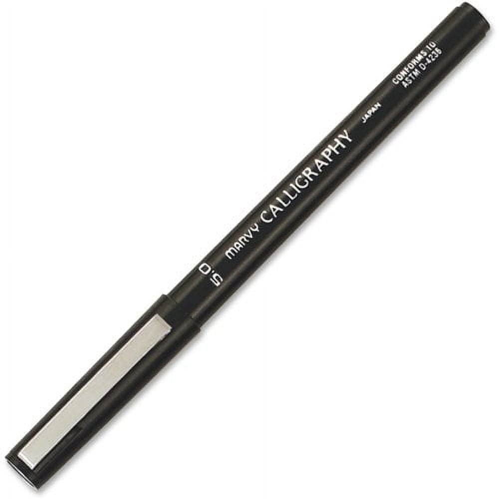 Marvy 6000BS-1 Calligraphy Pen, 5.0, Black - Walmart.com