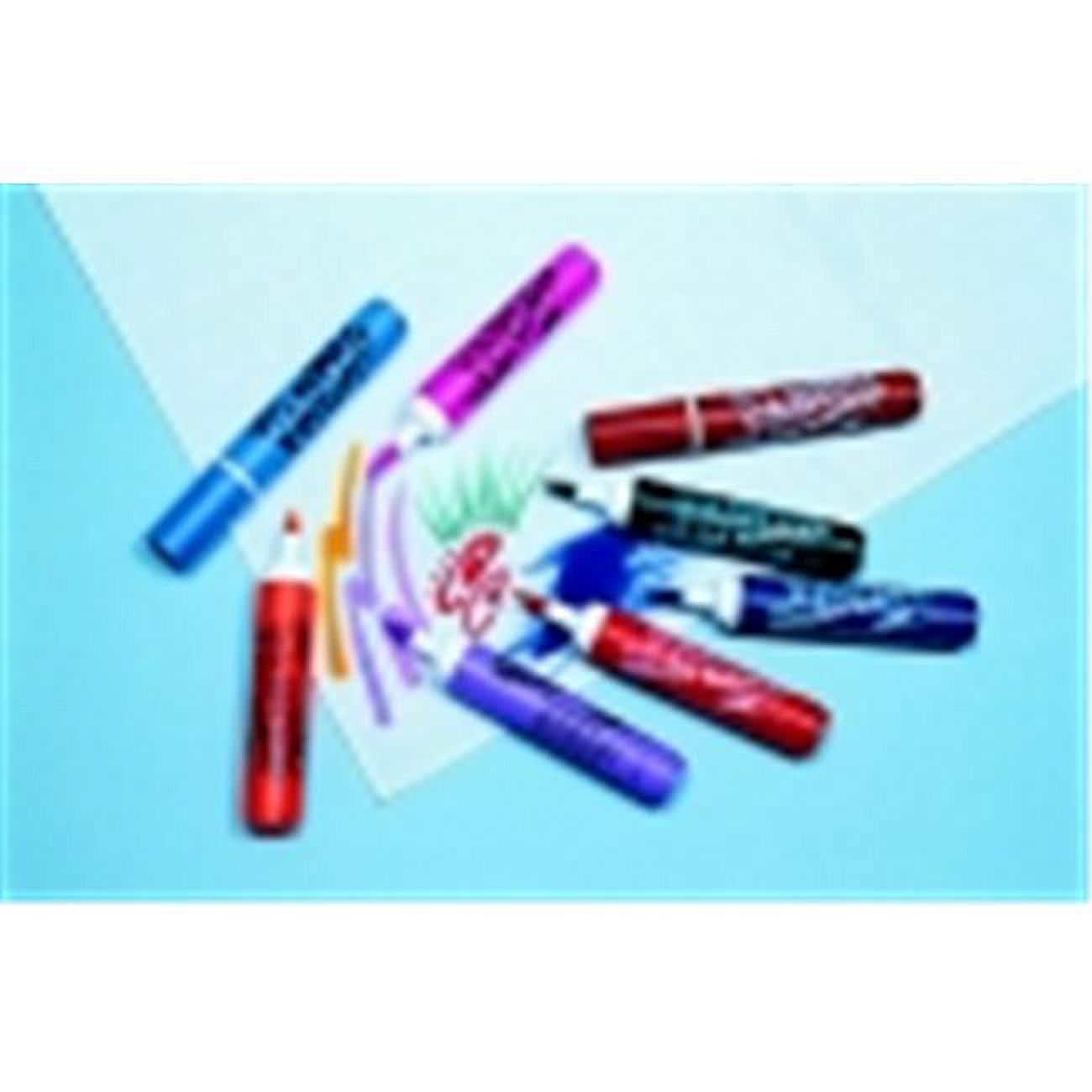 Marvy Non-Toxic Fabric Permanent Marker - Brush Tip, Assorted Colors ...