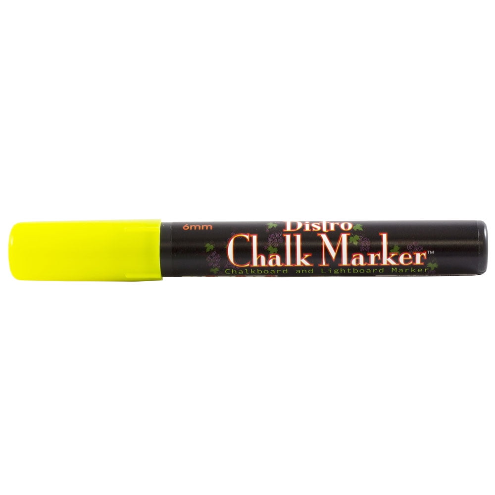 Marvy Uchida Broad Point Chalk Marker, Neon Yellow, 1/Pack - Walmart.com