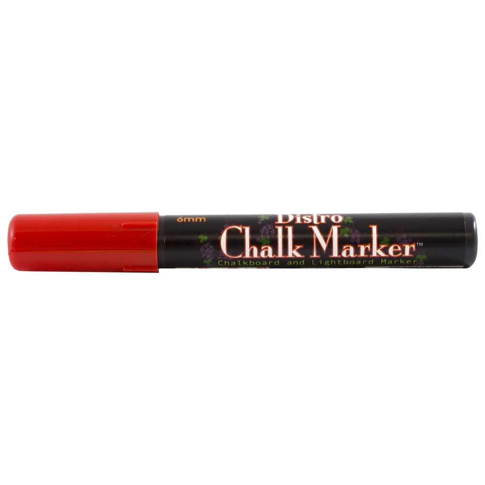 Marvy Uchida Broad Point Chalk Marker, Red, 1/Pack - Walmart.com