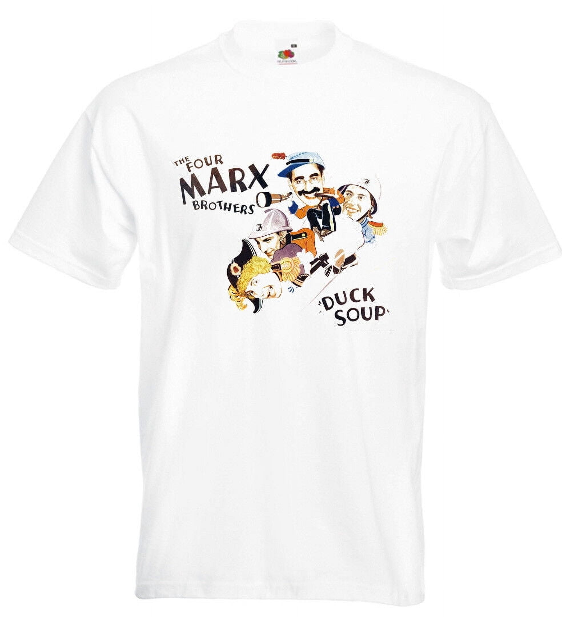 Marx Brothers Duck Soup T Shirt Harpo Groucho Chico Zeppo Gummo Marx ...