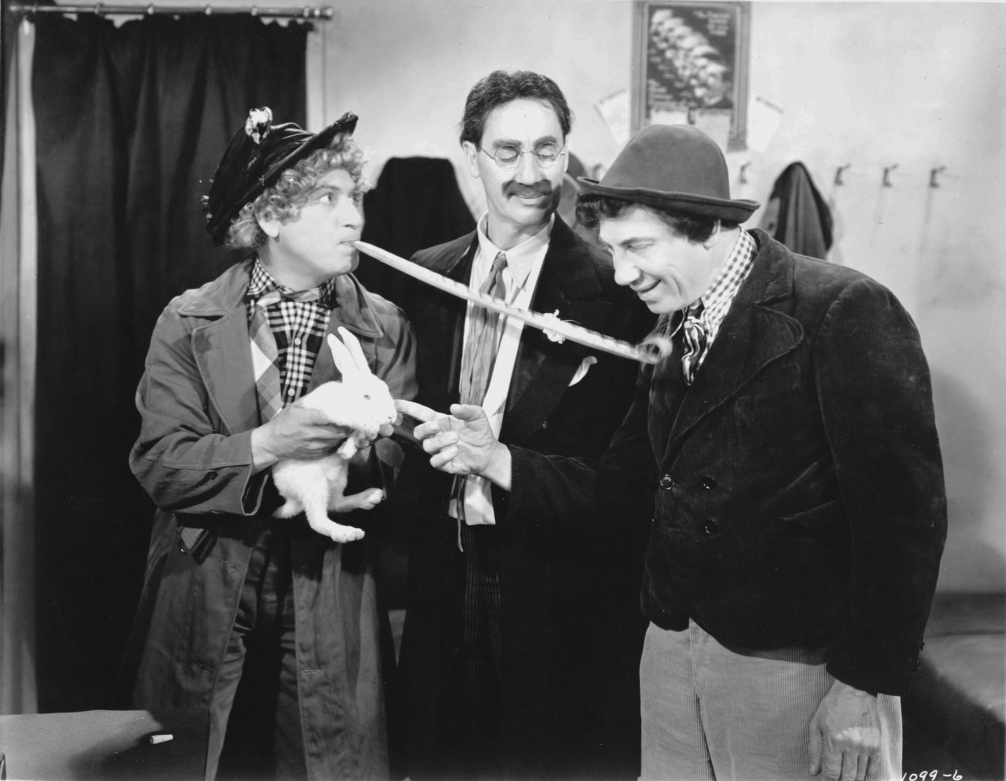 Marx Brothers Scene with a Man Holding a Rabbit Photo Print (8 x 10 ...