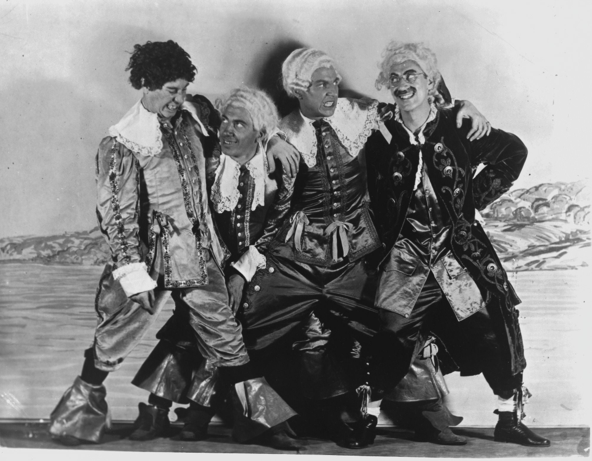 Marx Brothers smiling in a Clown Outfit Photo Print (8 x 10) - Walmart.com