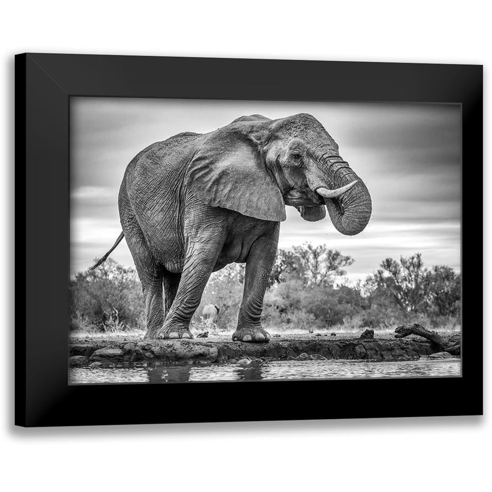 Marx, Jaco 18x14 Black Modern Framed Museum Art Print Titled - Standing ...