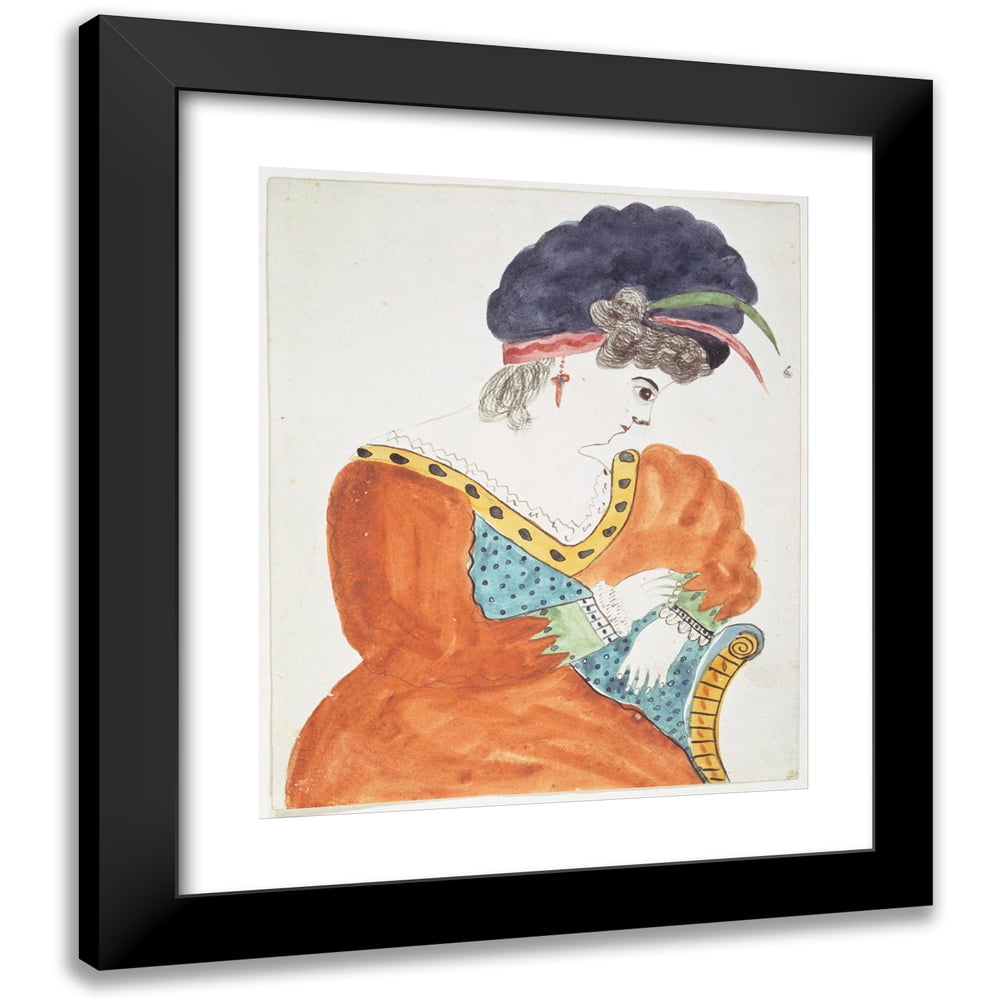 Mary Ann Willson 20x23 Black Modern Framed Museum Art Print Titled ...