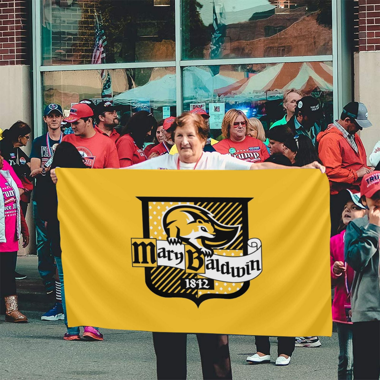 Mary Baldwin University Logo Banner Breeze Flag Outdoor Flags Home Flag ...