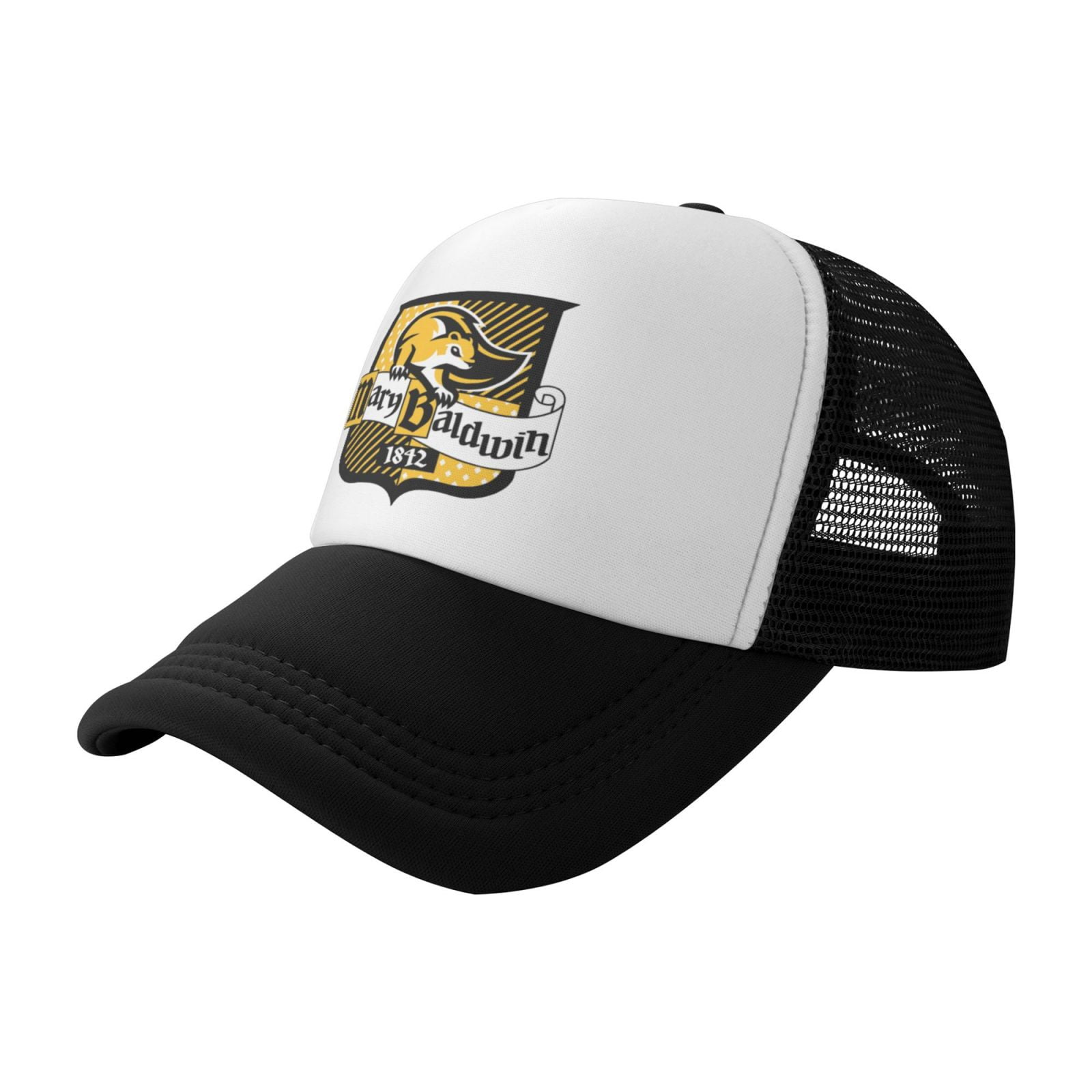 Mary Baldwin University Logo Trucker Hats，Adjustable Comfortable Mesh ...