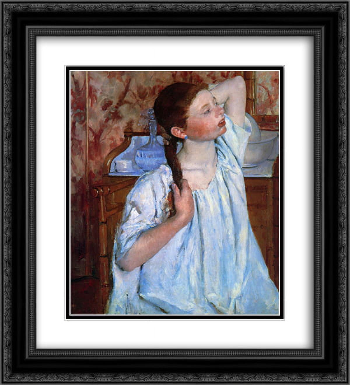 Mary Cassatt 2x Matted 20x24 Black Ornate Framed Art Print 'Girl ...