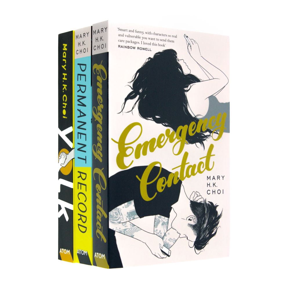 Mary H. K. Choi 3 Books Collection Set (Yolk, Permanent Record ...