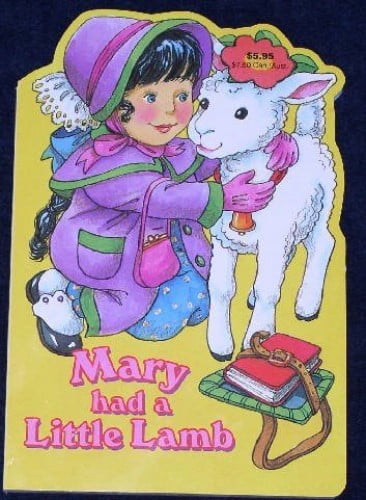 Pre-Owned Mary Had a Little Lamb Board Book Playmore Inc - Walmart.com