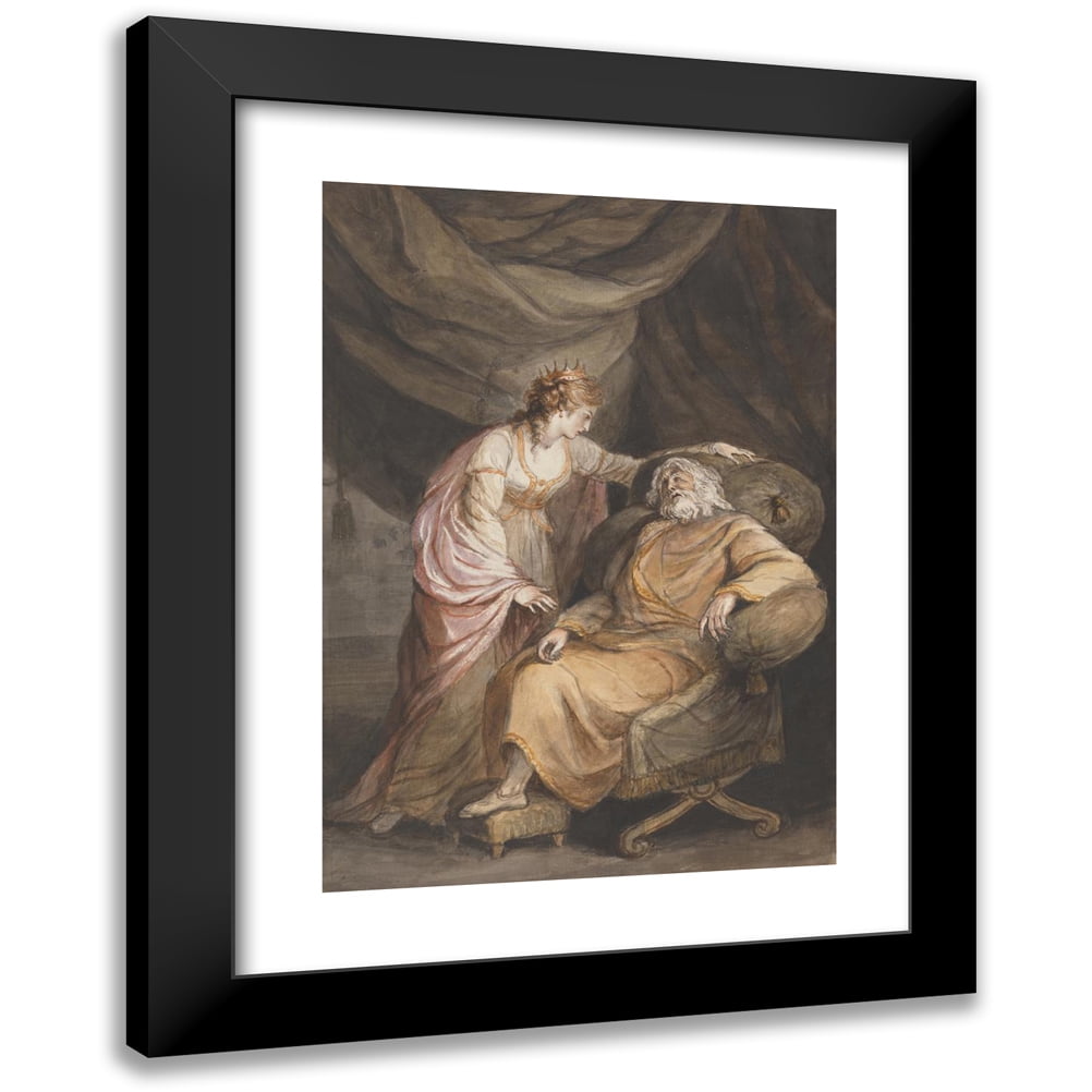 Mary Hoare 11x14 Black Modern Framed Museum Art Print Titled - Lear and ...