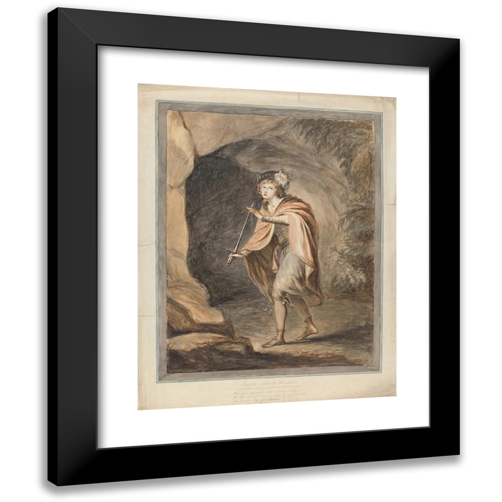 Mary Hoare 15x18 Black Modern Framed Museum Art Print Titled - Imogen ...