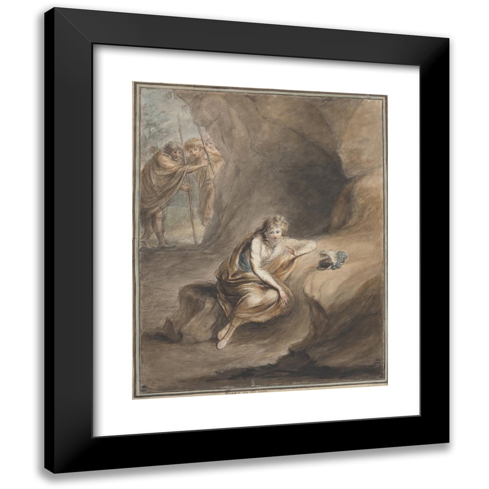 Mary Hoare 15x18 Black Modern Framed Museum Art Print Titled - Imogen ...