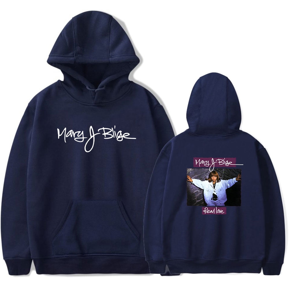 Mary J. Blige Album Hoodies 2025 Tour Logo Merch Pullovers Women Men ...