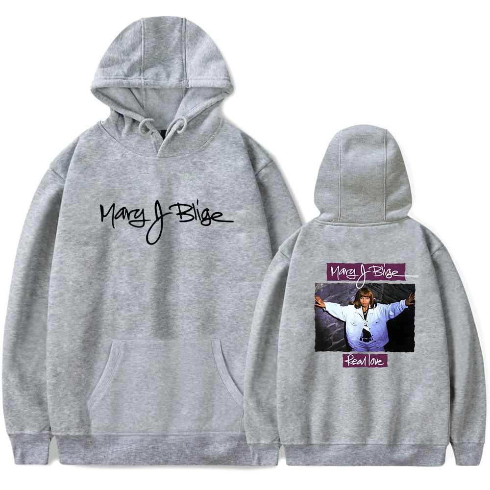 Mary J. Blige Album Hoodies 2025 Tour Logo Merch Pullovers Women Men ...
