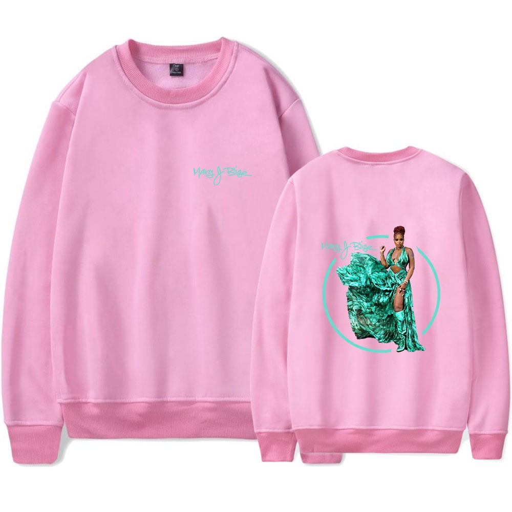 Mary J. Blige Merch The For My Fans Tour 2025 Print Crewneck Sweatshirt ...