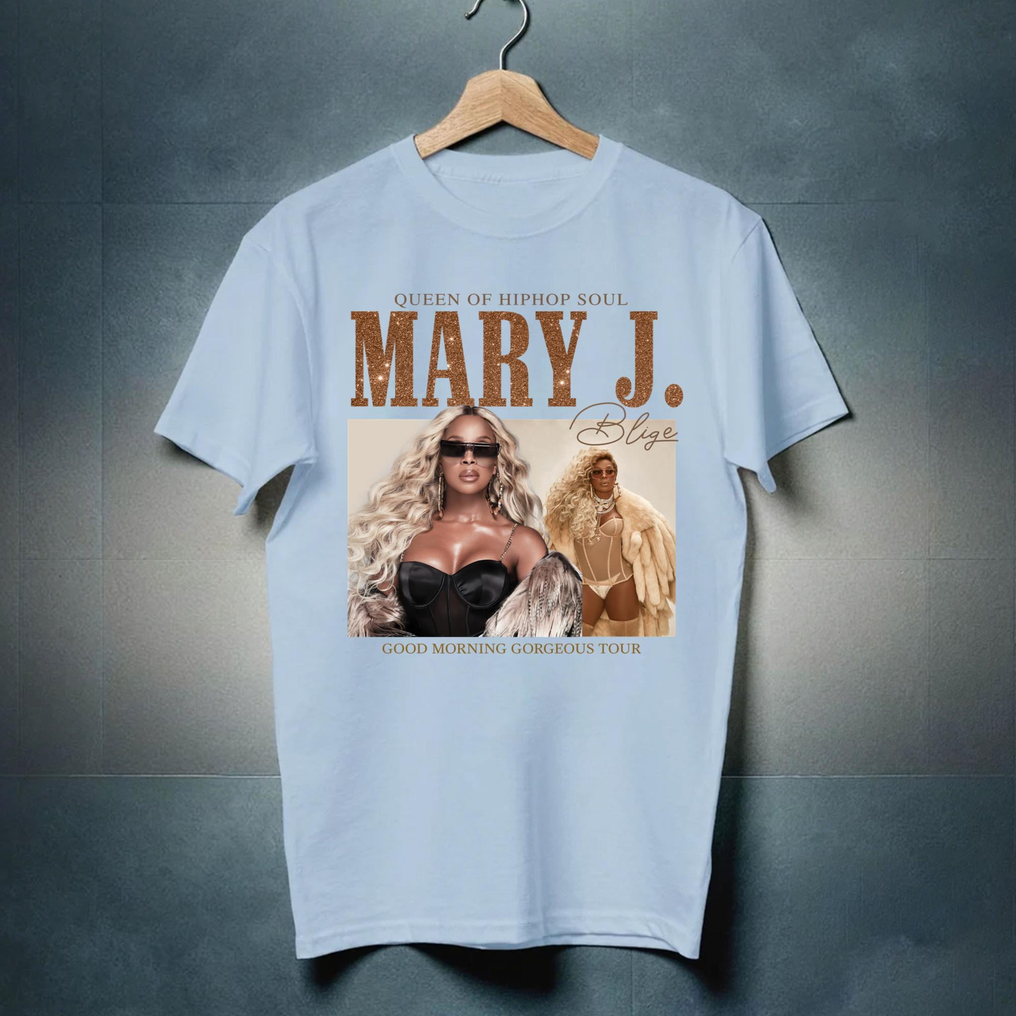 Mary J Blige Shirt, Mary J. Blige Good Morning Gorgeous Tour Shirt ...