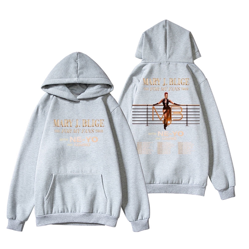 Mary J. Blige The For My Fans Tour 2025 Hoodie Unisex Fashion Casual ...