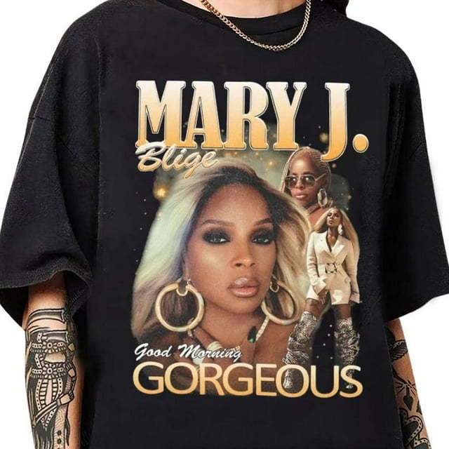 Mary J. Blige The Good Morning Gorgeous Tour Shirt, Good Morning ...
