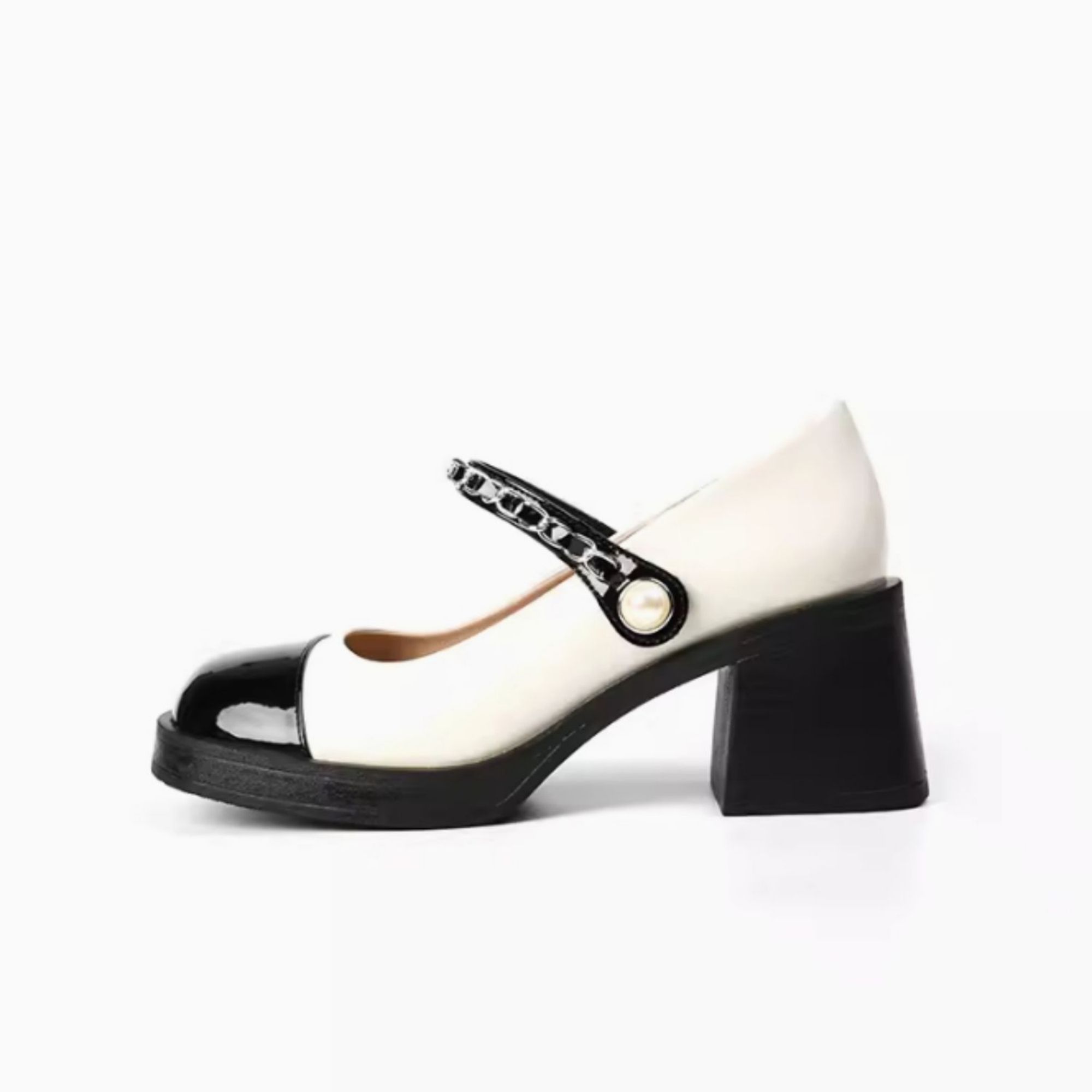 Mary Jane shoes, women's shoes, French, platform, small leather shoes ...