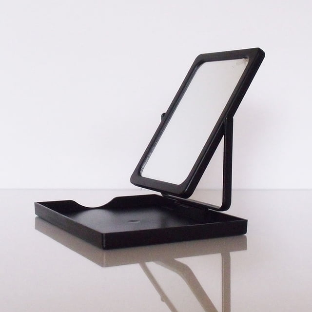 Mary Kay Travel Foldable Mirror with Stand in Mesh Zippered Case Bag ...