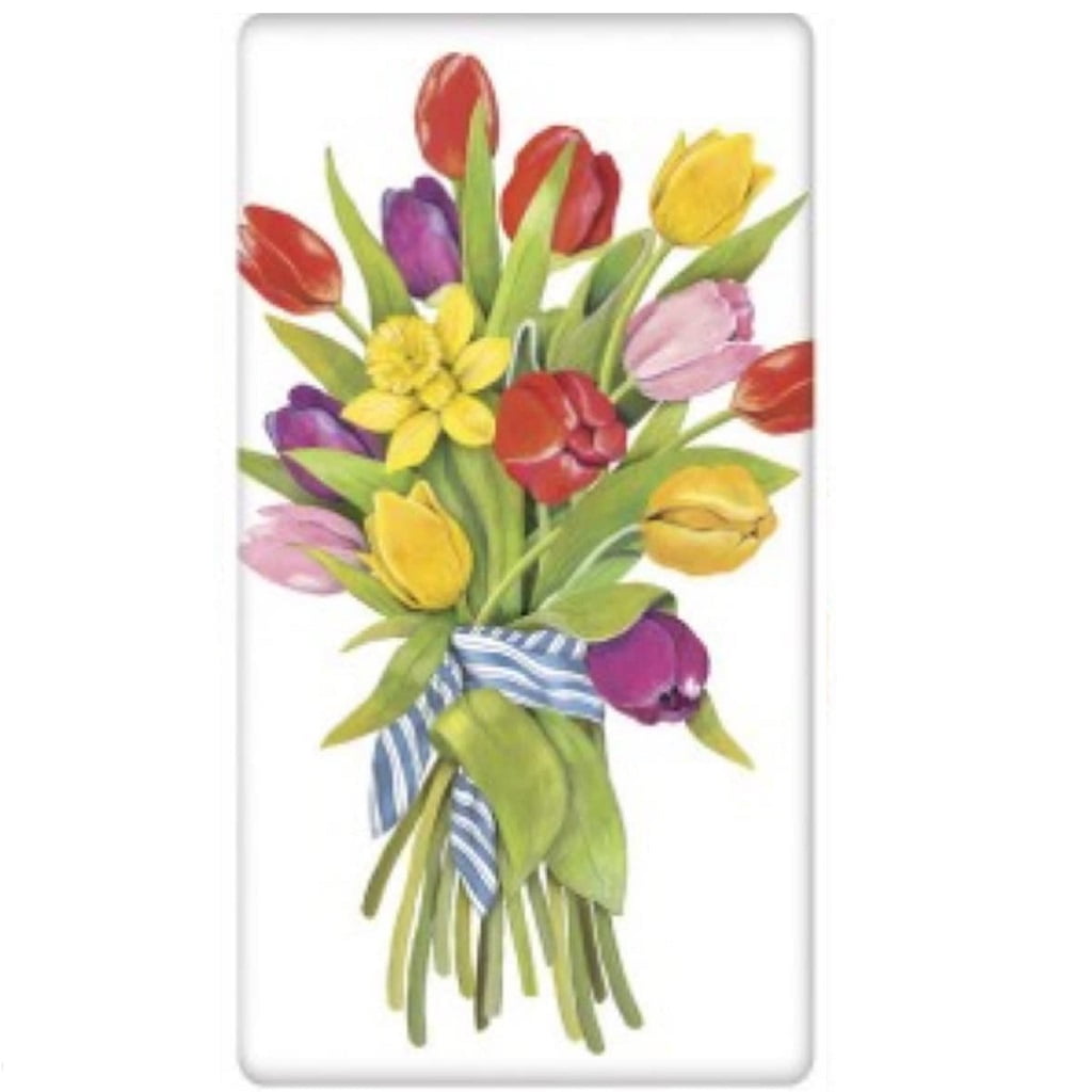 Mary Lake Thompson BT509 Tulips Cotton Flour Sack Dish Tea Towel 30 Inches x 30 Inches - Walmart.com
