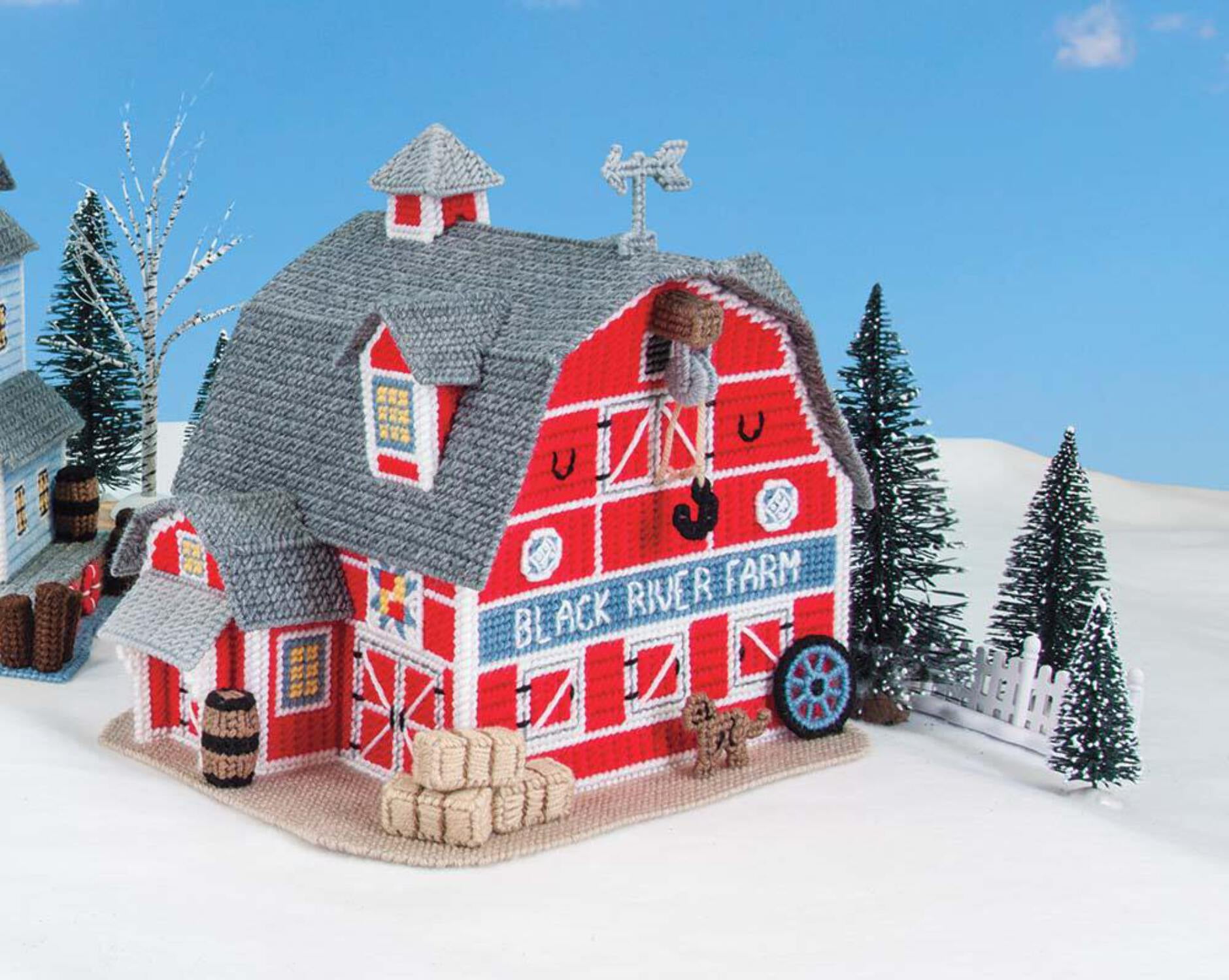 Mary Maxim Black River Farm Plastic Canvas Kit - Walmart.com