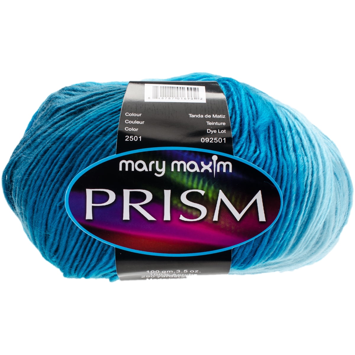 Mary Maxim Prism Yarn-Blue Lagoon - Walmart.com