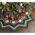 Mary Maxim Sparkle Christmas Tree Skirt Crochet Kit with Yarn - Walmart.com
