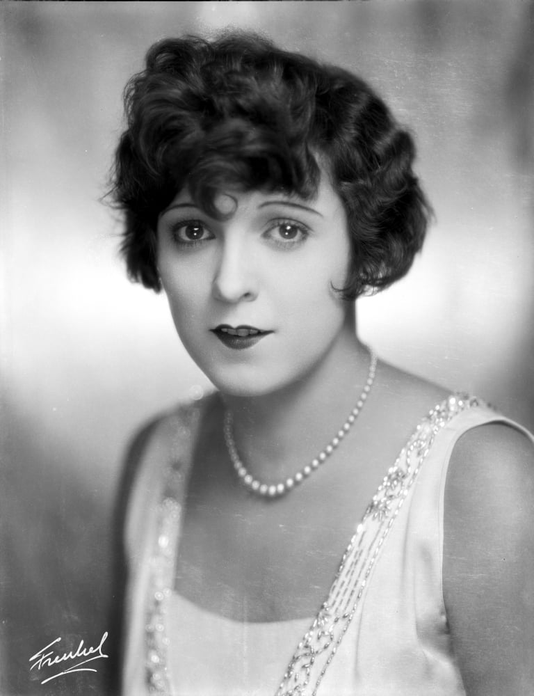 Mary Minter on an Embroidered Top Portrait Photo Print (24 x 30 ...