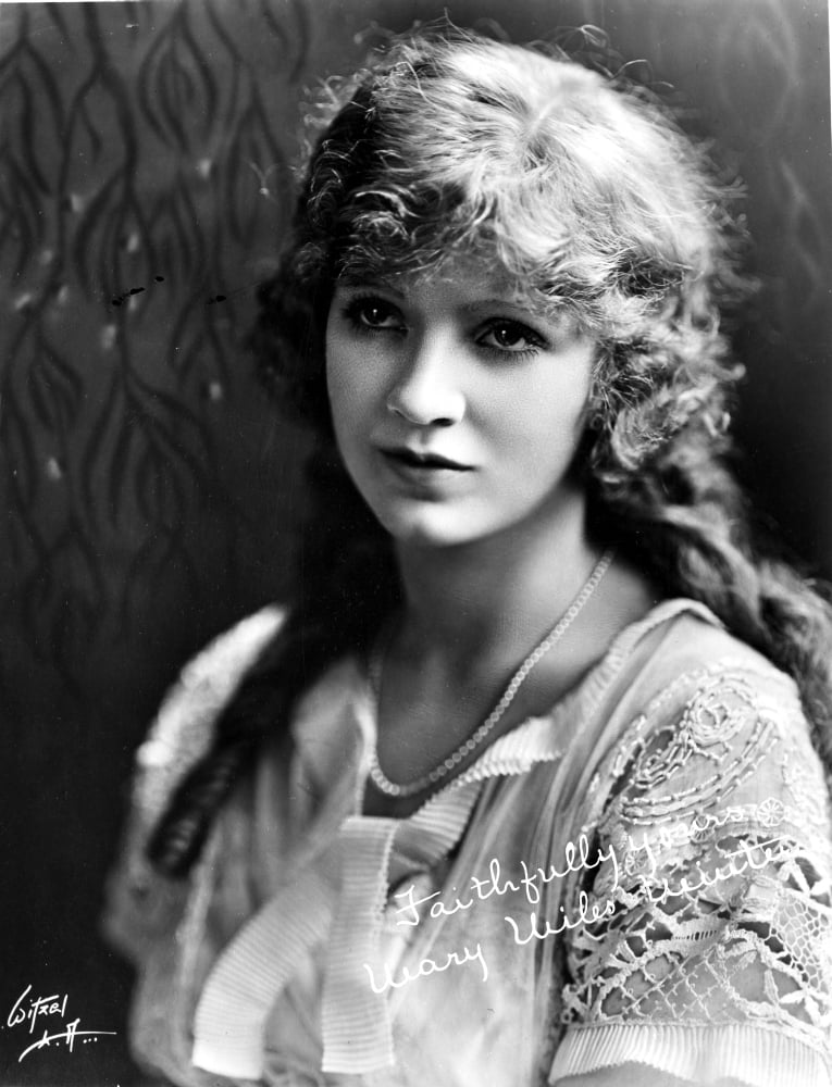 Mary Minter on an Embroidered Top Portrait Photo Print (8 x 10 ...