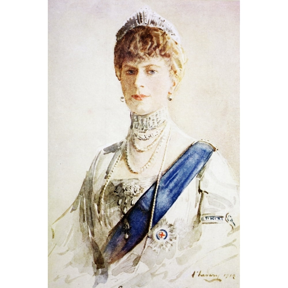 Mary Of Teck 1867 To 1953 Born Victoria Mary Augusta Louise Olga ...