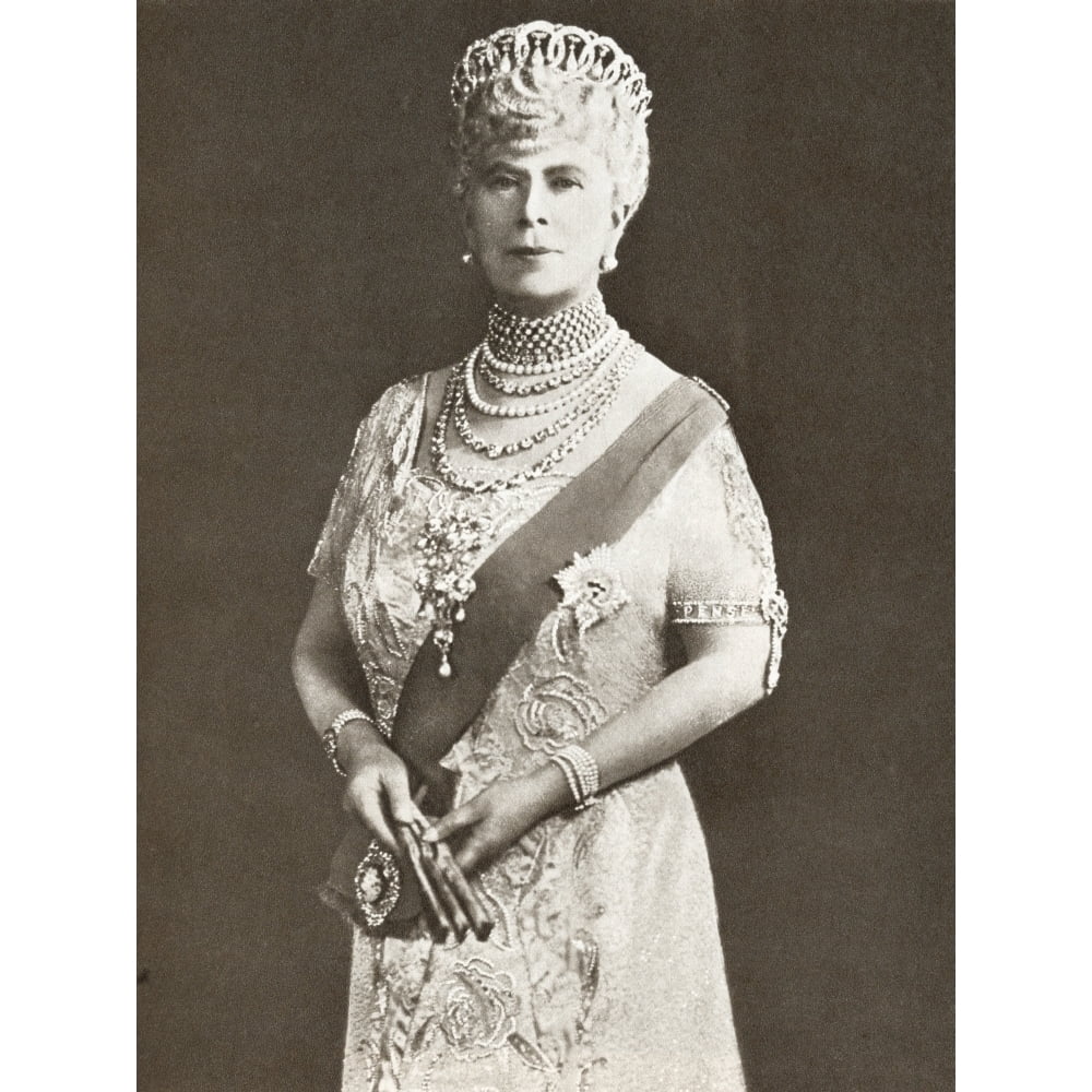 Mary Of Teck Victoria Mary Augusta Louise Olga Pauline Claudine Agnes ...