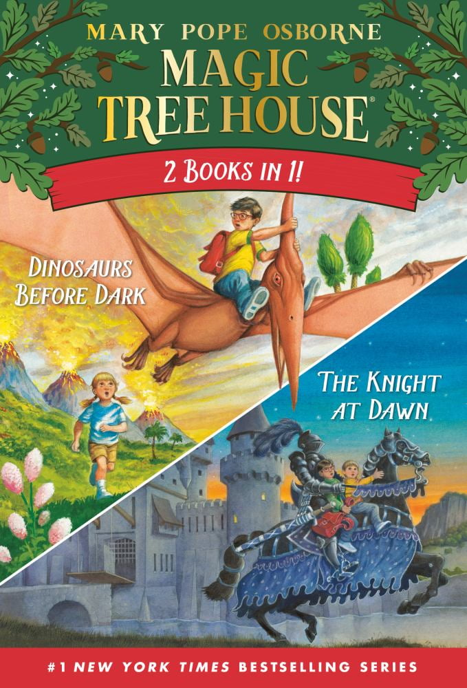 Mary Pope Osborne Magic Tree House 2-In-1 Bindup Dinosaurs Before Dark ...