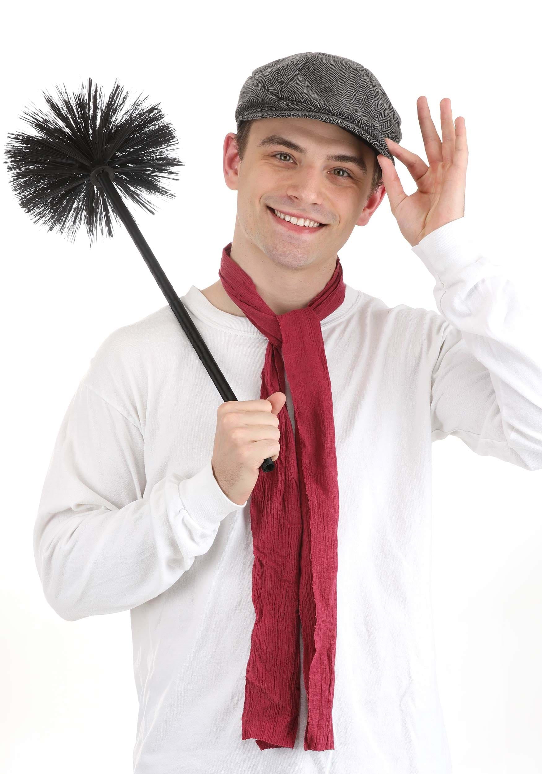 Mary Poppins Bert Hat, Scarf & Brush Kit - Walmart.com
