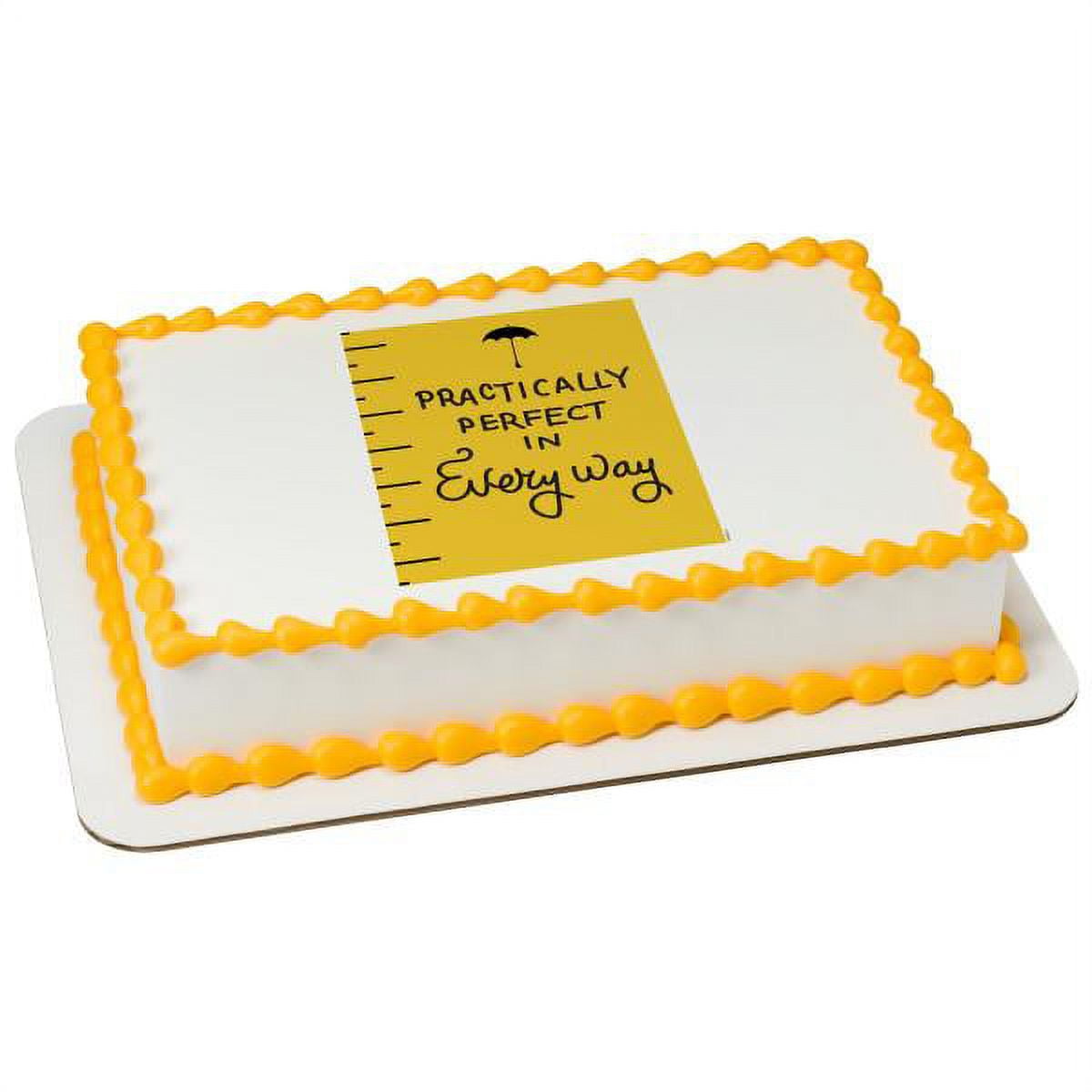 Mary Poppins In Every Way Edible Cake Topper Image - Walmart.com