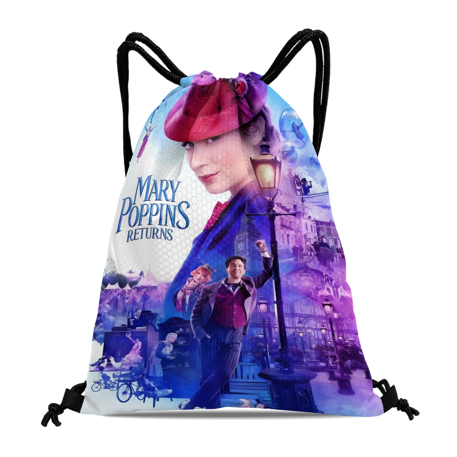 Mary Poppins Returns canvas Tote Bag.13.8 x 15.8 inches（35x40cm ...