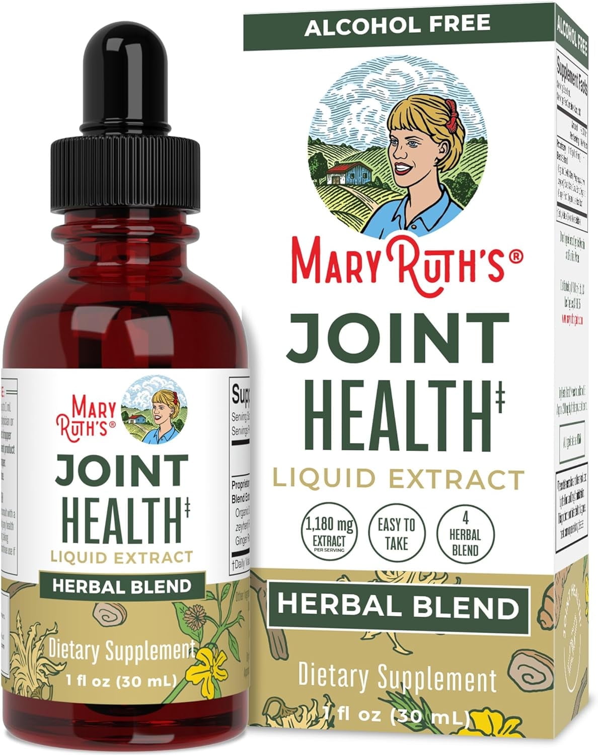Mary Ruth's Joint Health Liquid Extract, 1 Fl oz - Walmart.com