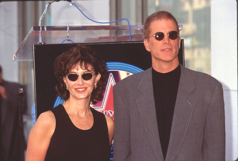 Mary Steenburgen And Ted Danson Wearing Sunglasses At Kirstie Alley ...