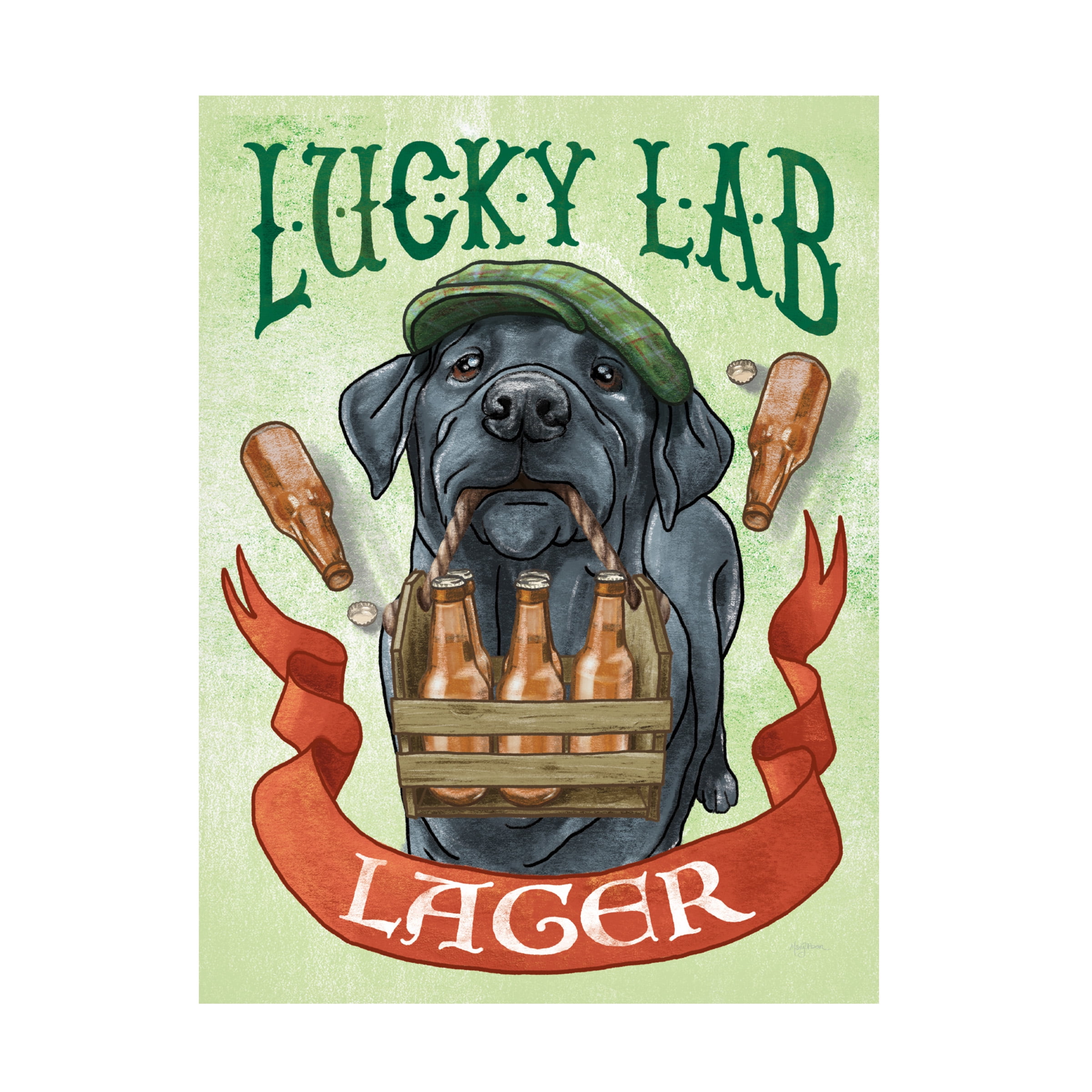 Mary Urban 'Beer Dogs V' Canvas Art - Walmart.com