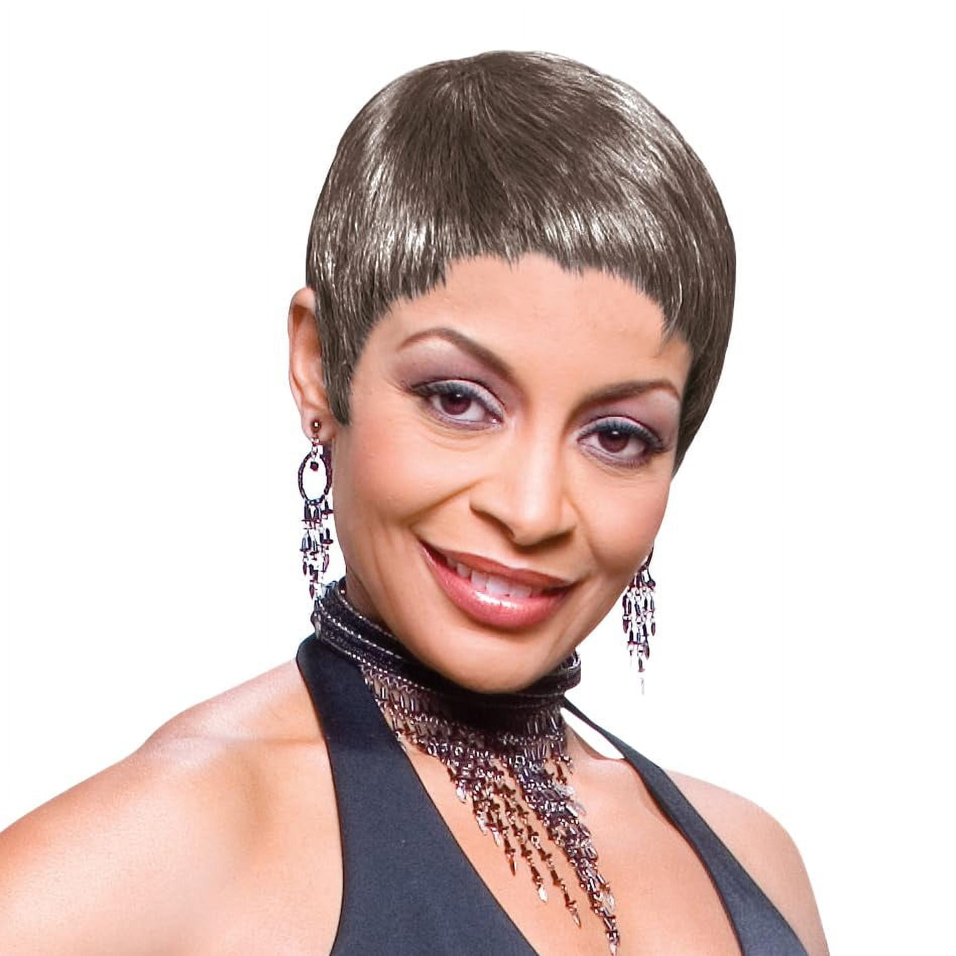 Mary Wig Color 3T51 - Foxy Silver Wigs Short Cropped Pixie Synthetic ...