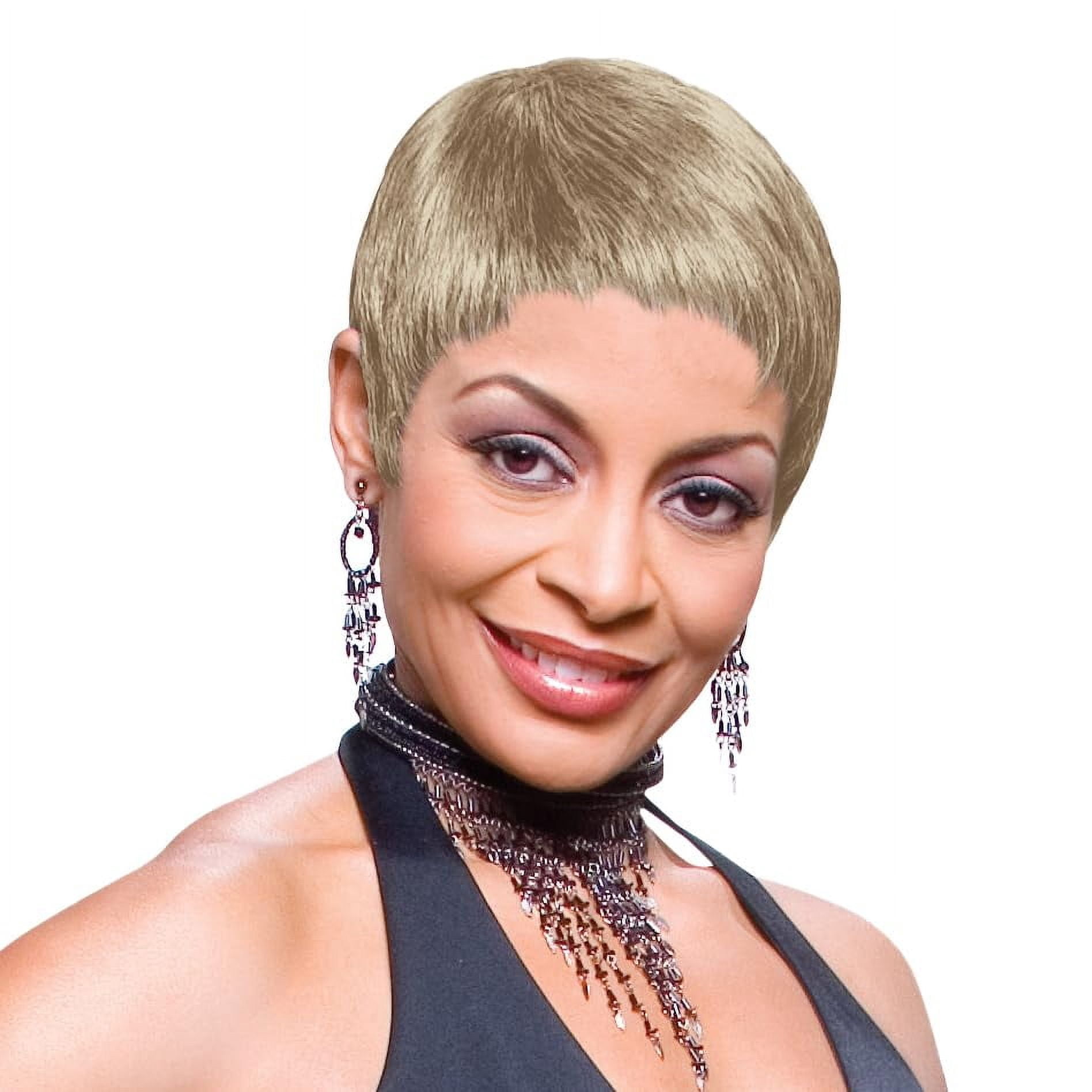Mary Wig Color 613 - Foxy Silver Wigs Short Cropped Pixie Synthetic ...