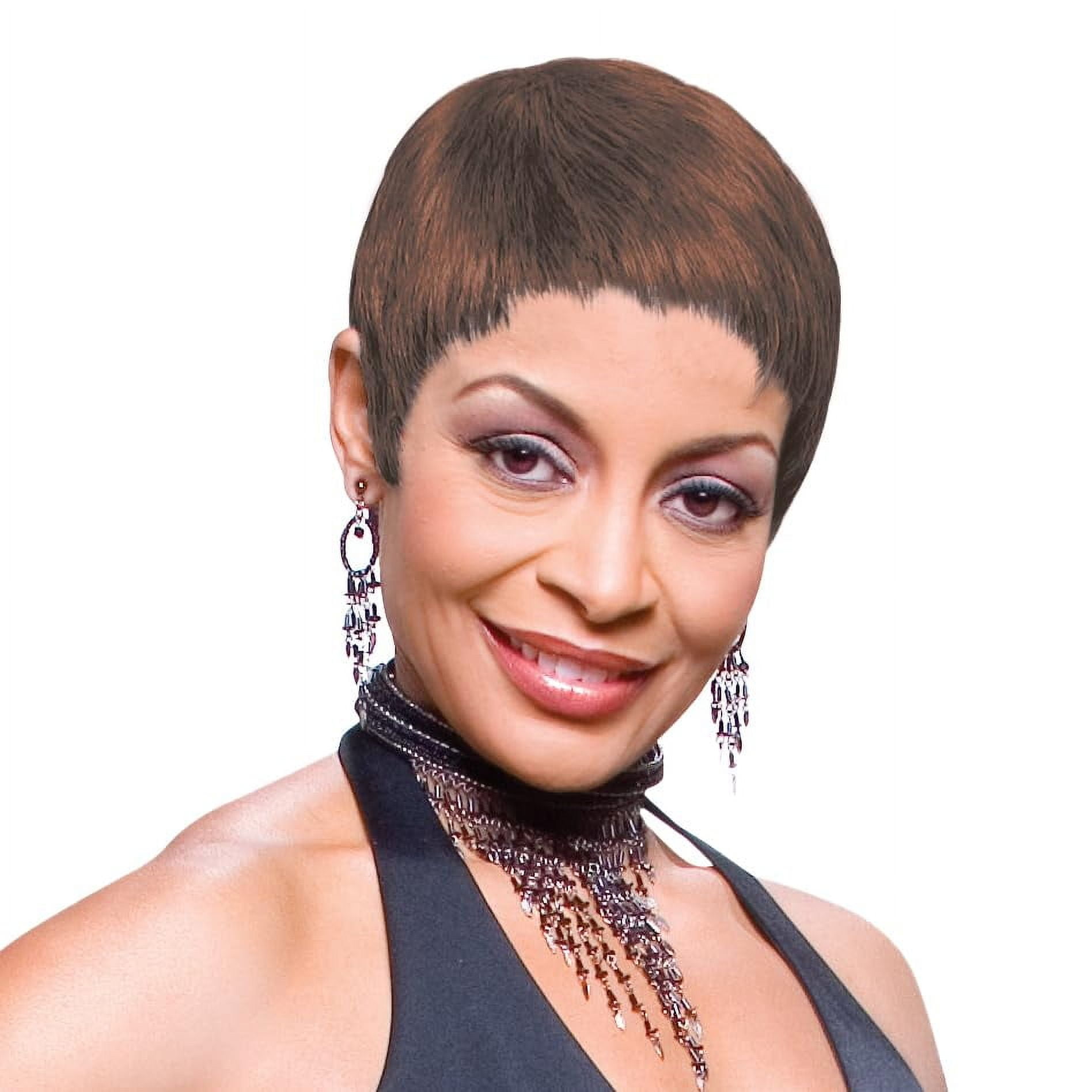 Mary Wig Color FS4/30 - Foxy Silver Wigs Short Cropped Pixie Synthetic ...