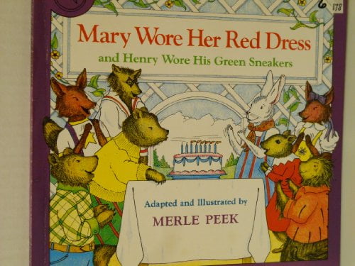 Pre-Owned Mary Wore Her Red Dress and Henry Wore His Green Sneakers ...