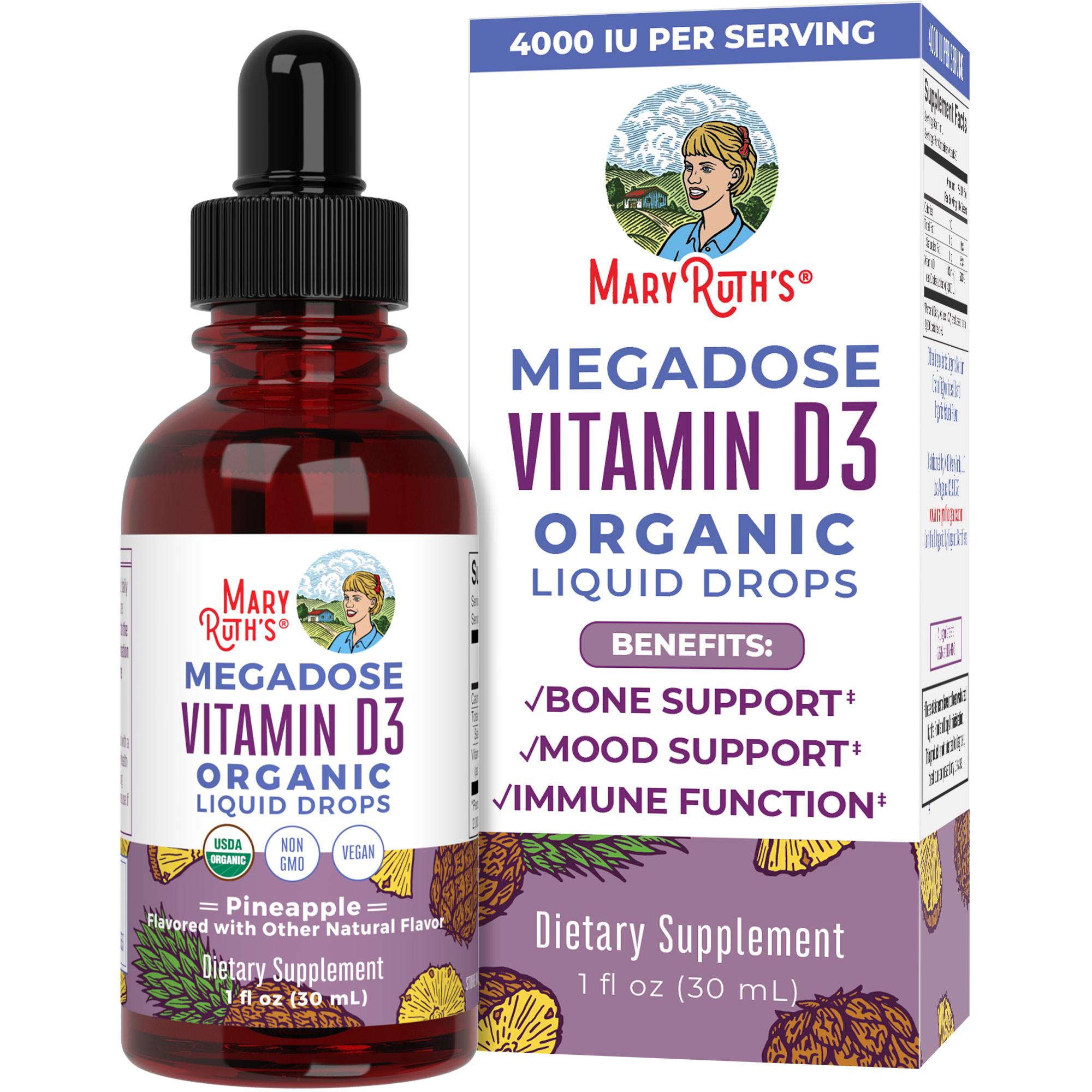 Carlson - Kid's Super Daily D3, Vitamin D Drops, 600 IU (50 mcg) per ...