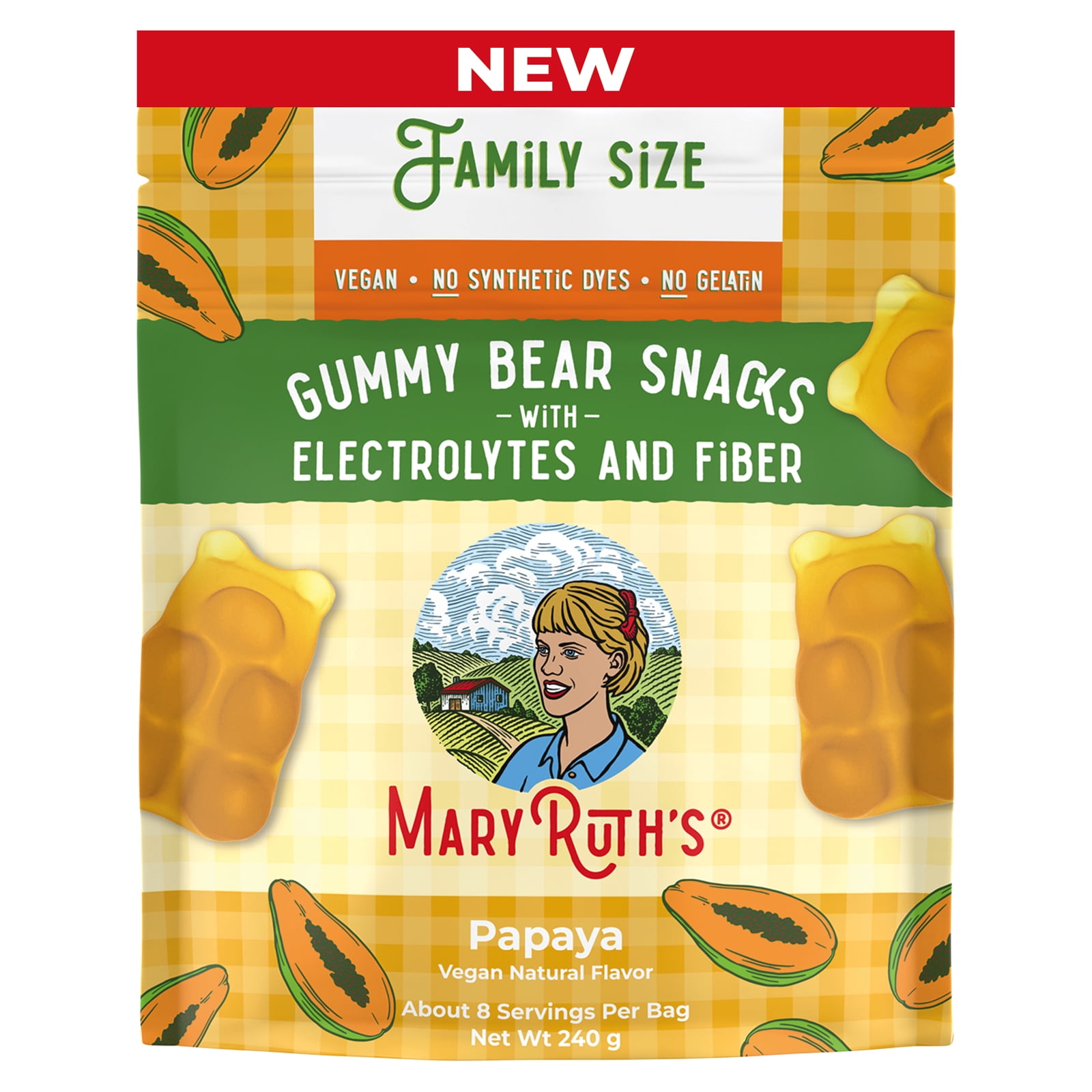 MaryRuth's | Gummy Bear Snacks with Electrolytes and Fiber | Healthy ...