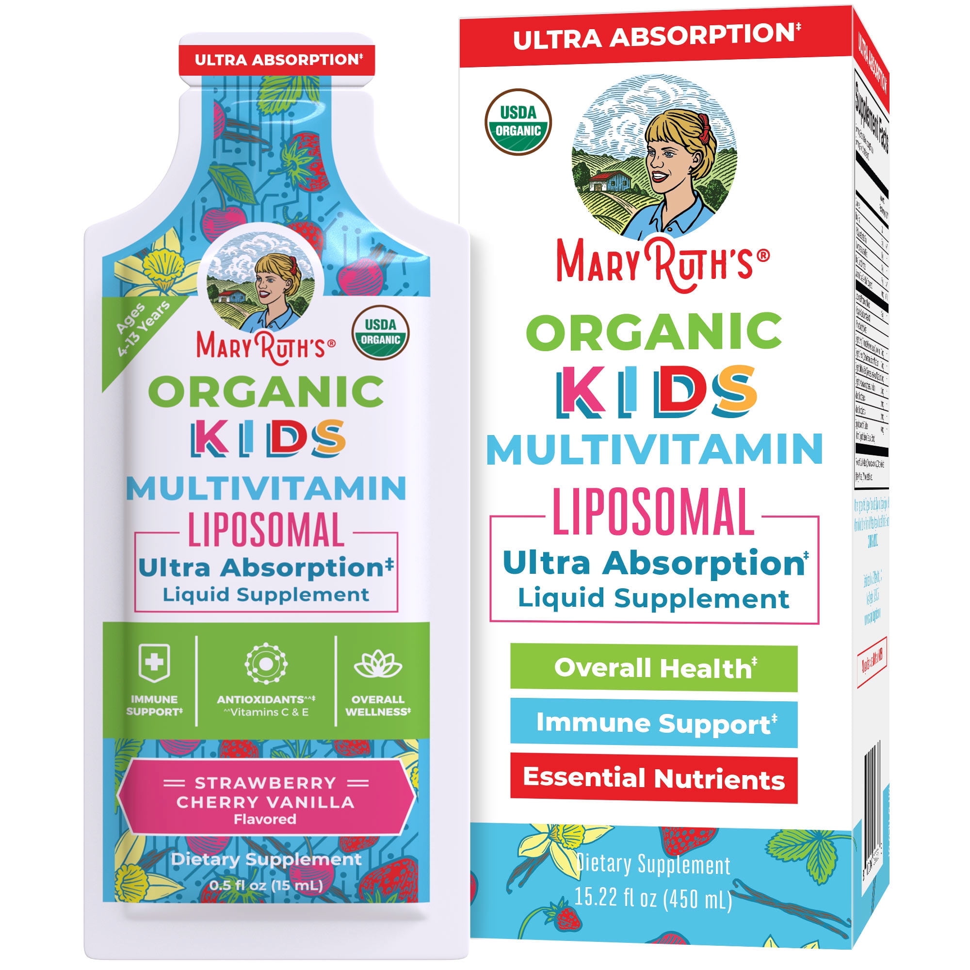 Kids Multivitamin Packets | Sugar Free | For Immunity Boost and ...