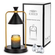 Modern Electric Candle Warmer Burner Dimmable table lamp Heater Wood ...